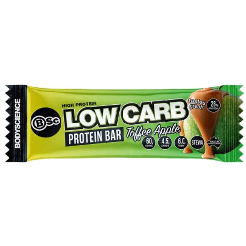 BSC HIGH PROTEIN BAR TOFEE APPLE 60G – RJ's Mart